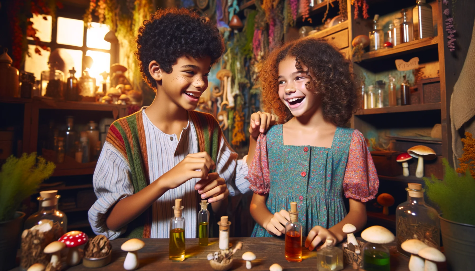 kids making perfume …. – JARON SUMMARS → JARON SUMMERS